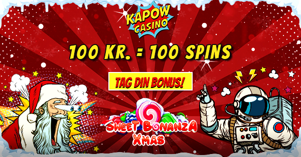 Spil Sweet Bonanza Xmas for sjov på vores danske online casino